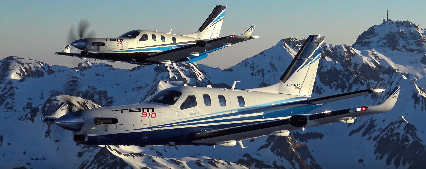 Avion de tourisme 6 places - TBM 910 - DAHER - monomoteur / à ...
