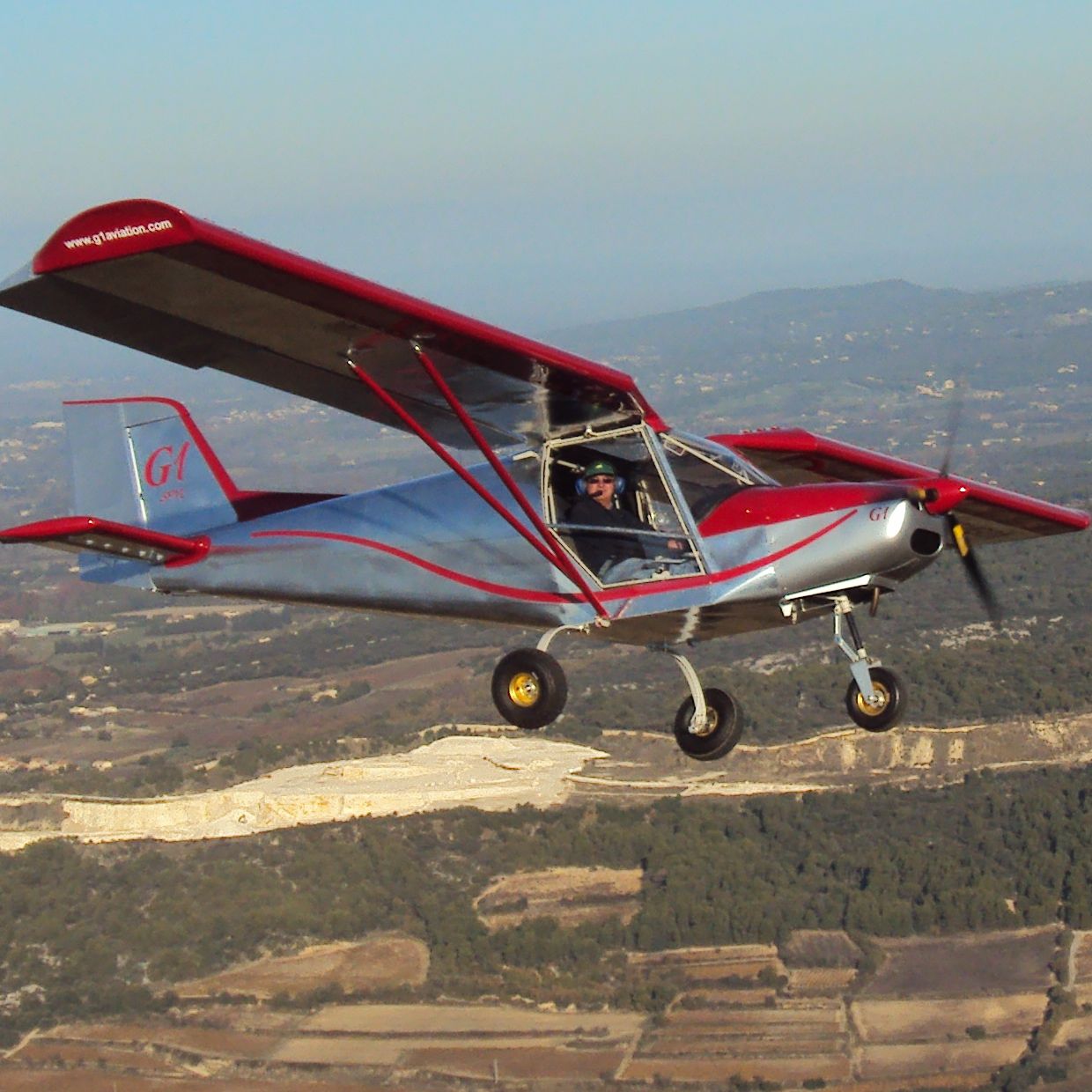 Avion ULM biplace / avec moteur à pistons / de tourisme / monomoteur ...