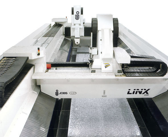 Fraiseuse CNC - LINX DUO - JOBS - verticale / pour l'aérospatiale / 3 axes