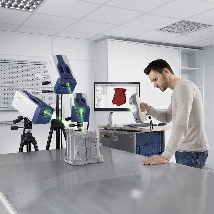 Vibromètre à balayage - PSV QTec - Polytec - laser à effet Doppler ...