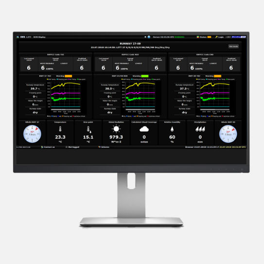 Station météo pour aéroport - IMS4 ARWIS - MICROSTEP-MIS