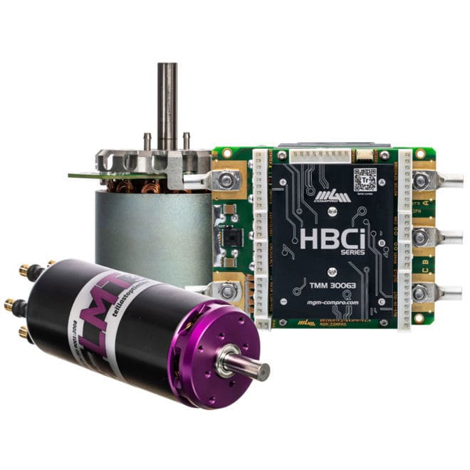 Moteur électrique pour drone - MGM COMPRO - pour avion léger / 10 kW - 20 kW / hybride