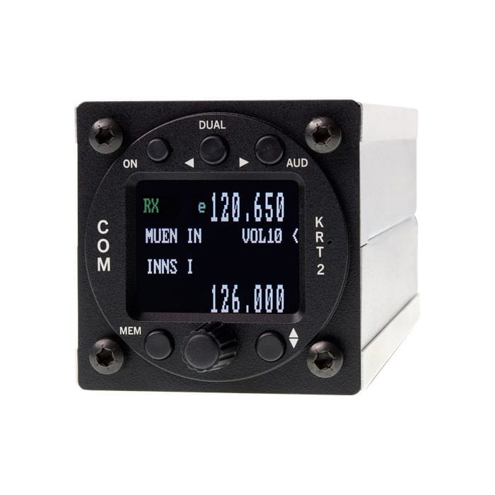 Intercom - KRT2-S - TQ Systems GmbH - VHF / AM / pour avion