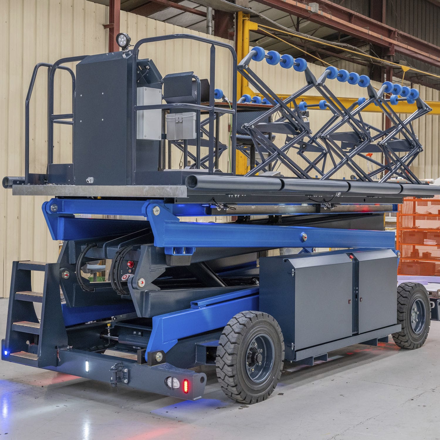 Plateforme élévatrice de maintenance - ALTA80 - SOVAM - à ciseaux / pour aéroport / pour avion