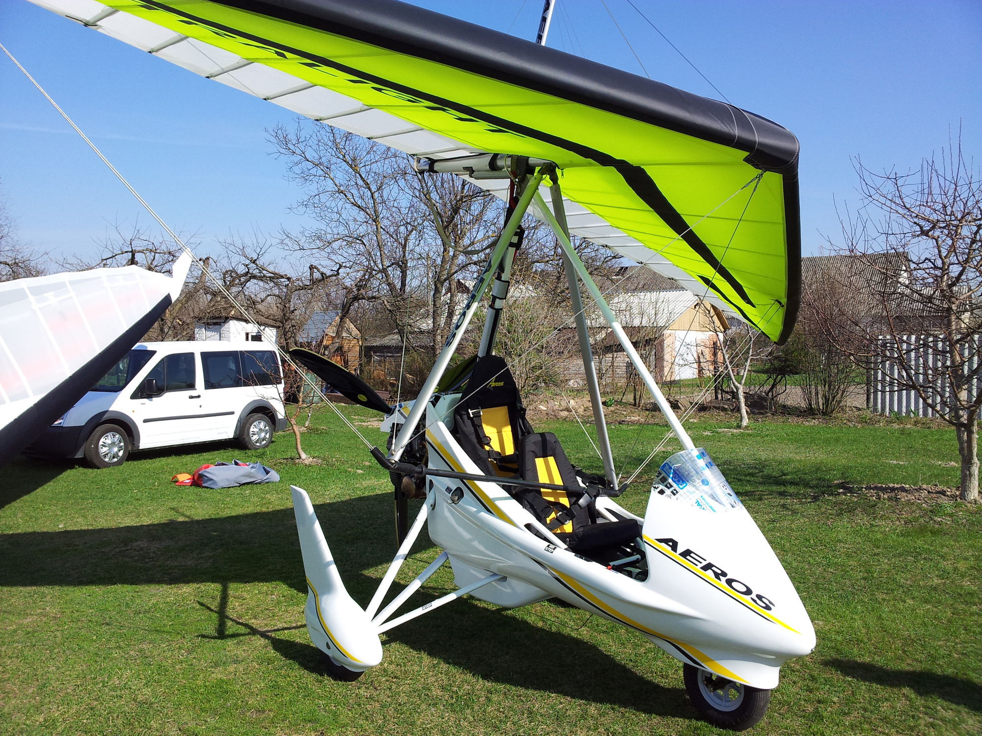 Pendulaire 2 places - Aeros 2 - Aeros Ltd. - à moteur 2 temps