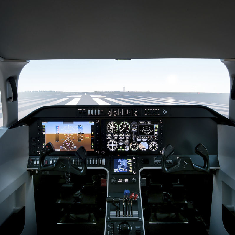 Cabine de simulation d'avion - AL250 - ALSIM - de vol / d'entraînement ...