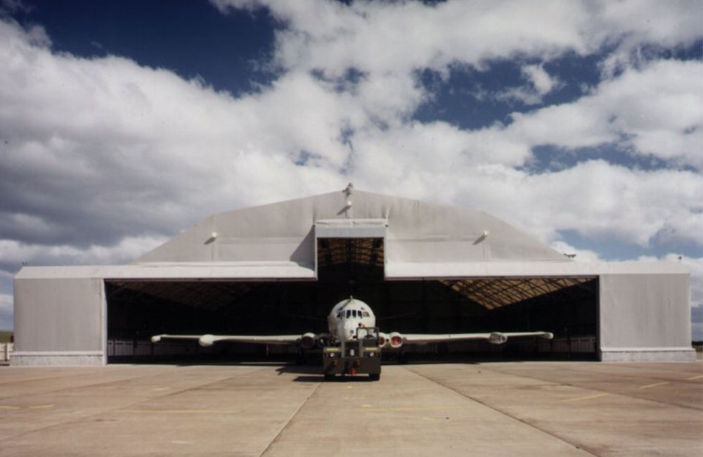 Hangar pour avion - RAF - RUBB BUILDINGS LTD - pour aéroport