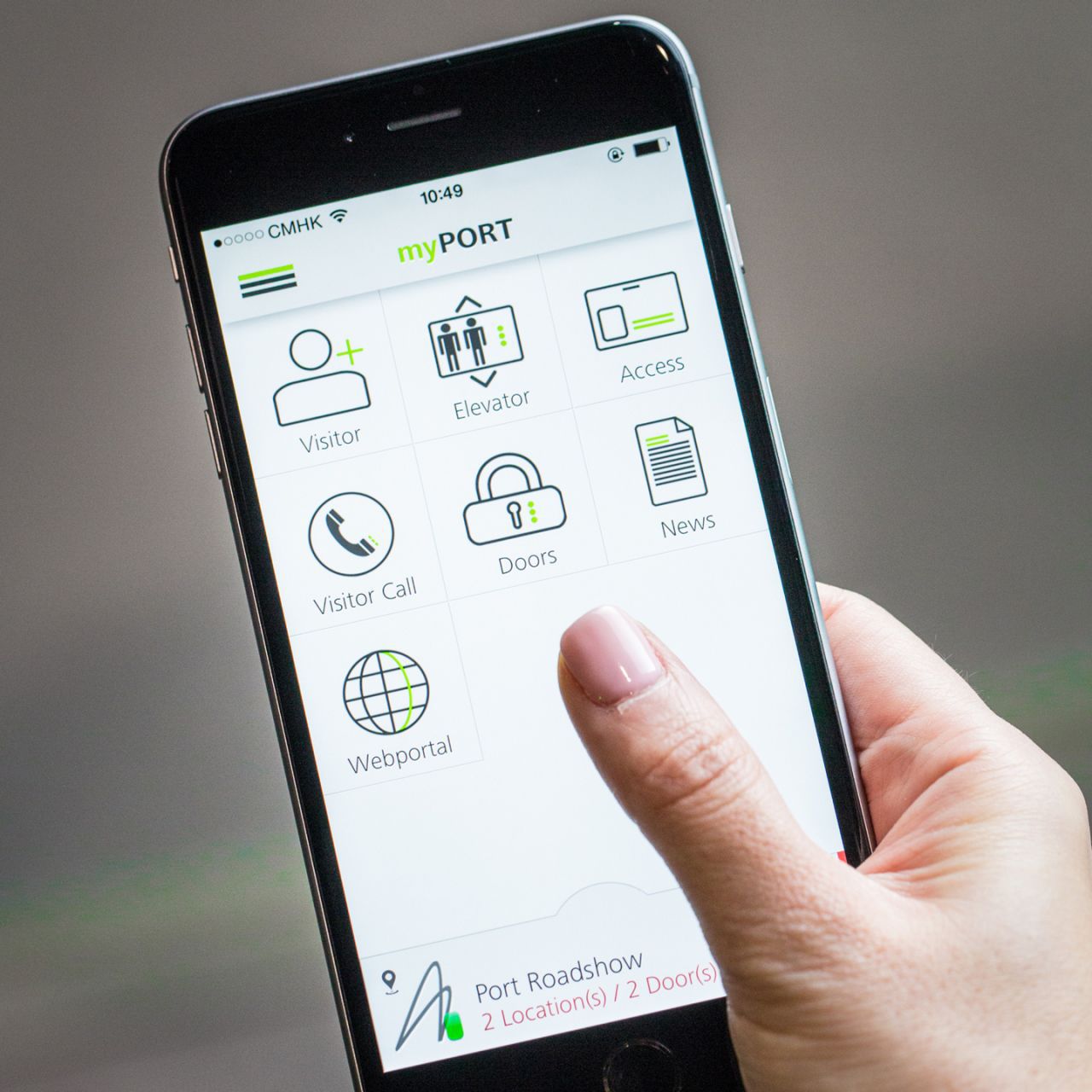 Application mobile - myPORT - Schindler