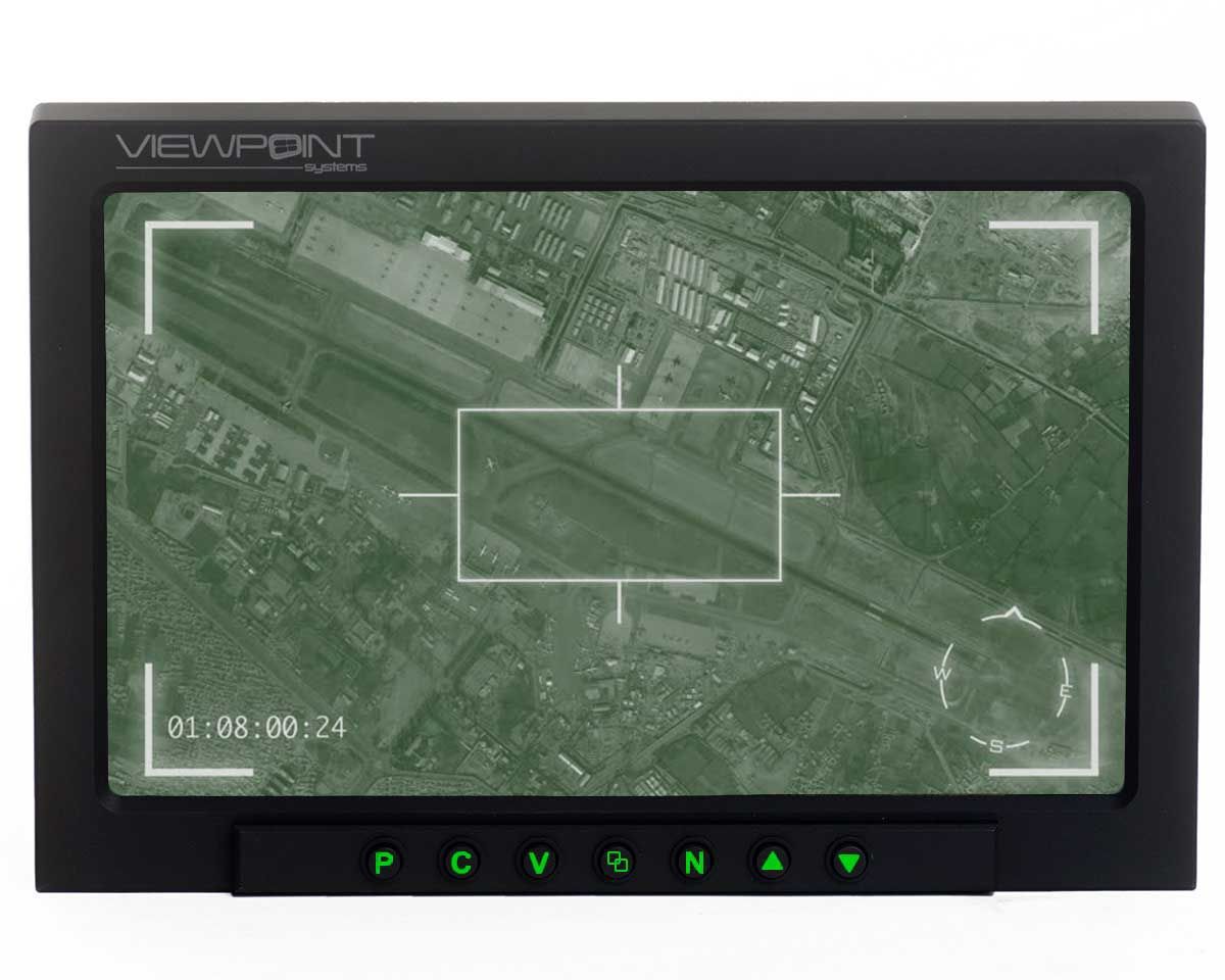Écran pour cabine d'avion pour instruments avioniques - VPT-10HD-MIL - ViewPoint Systems - HD ...