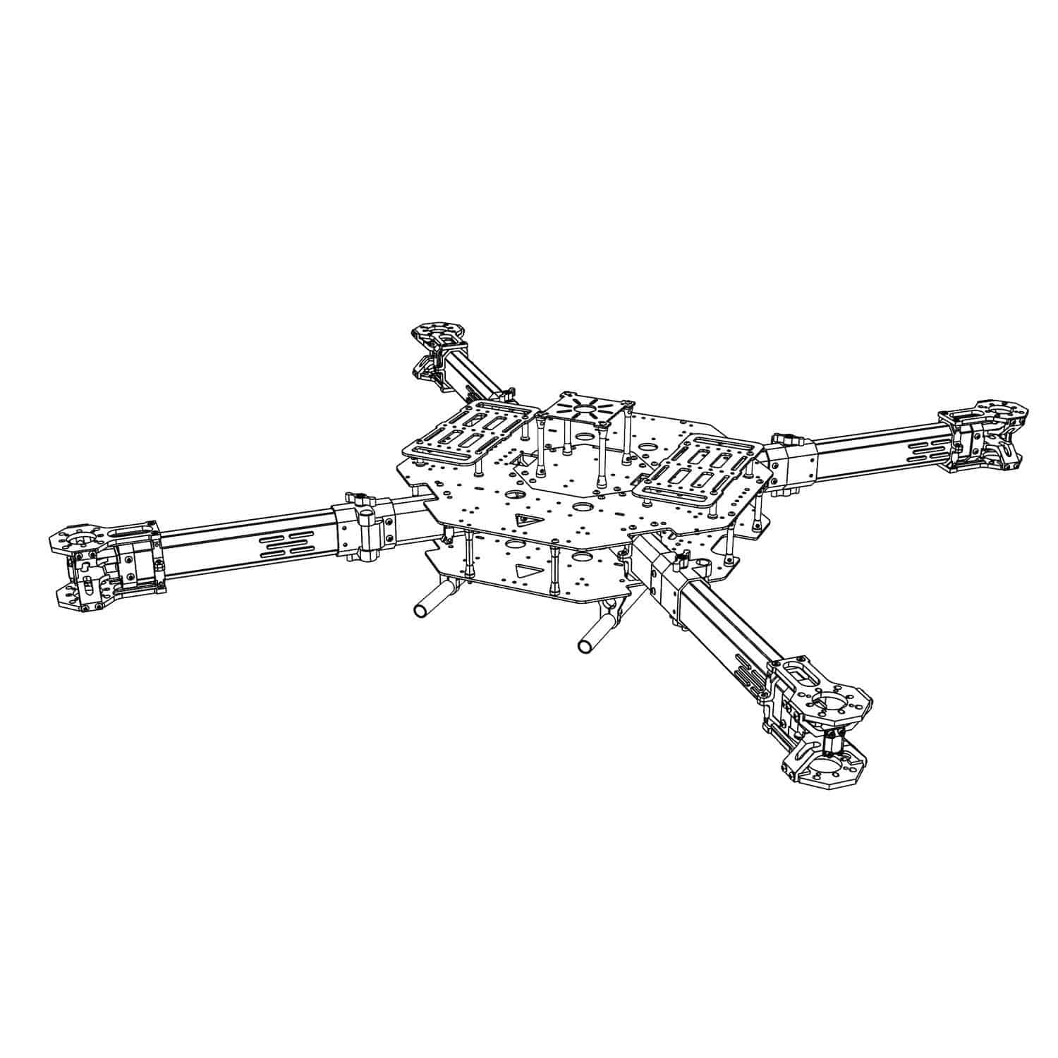 Drone professionnel - HF Pro Airframes - Gryphon Dynamics - d ...