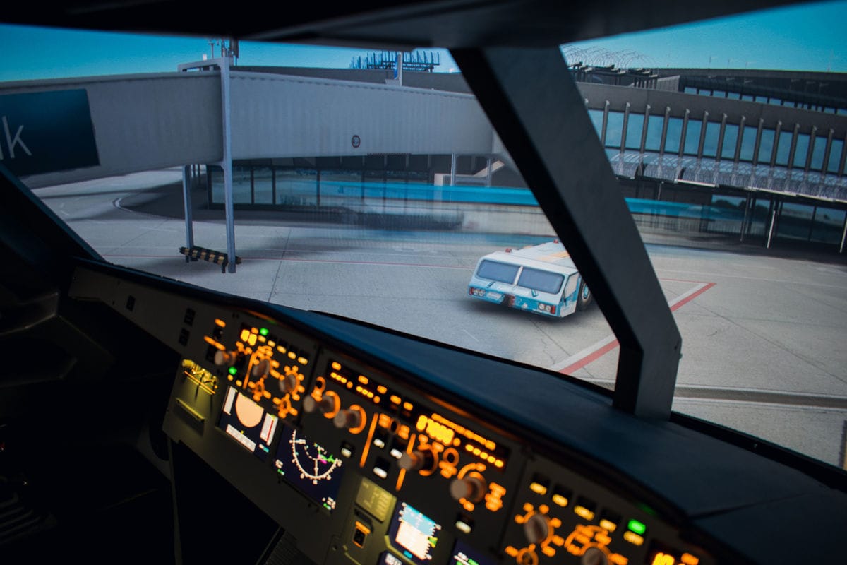 Simulateur de vol - A32 FNPT II MCC - Simnest - d'avion / d ...