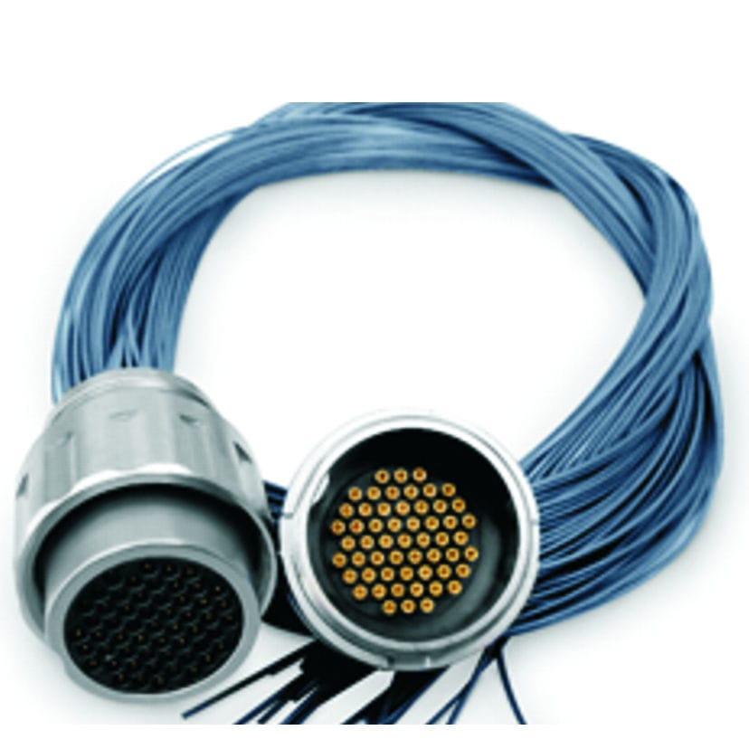 Connecteur PCB - C55 - Smiths Connectors - pour aéronef / EN2997 / droit