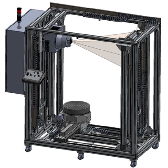 Machine d'inspection à rayons X - CT-URSUS - Novadep - tomographique ...