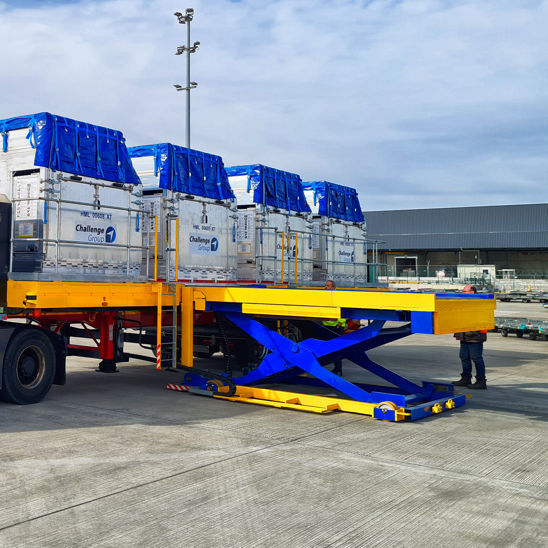 Table élévatrice à leviers croisés - Joloda Hydraroll - mobile / pour ...