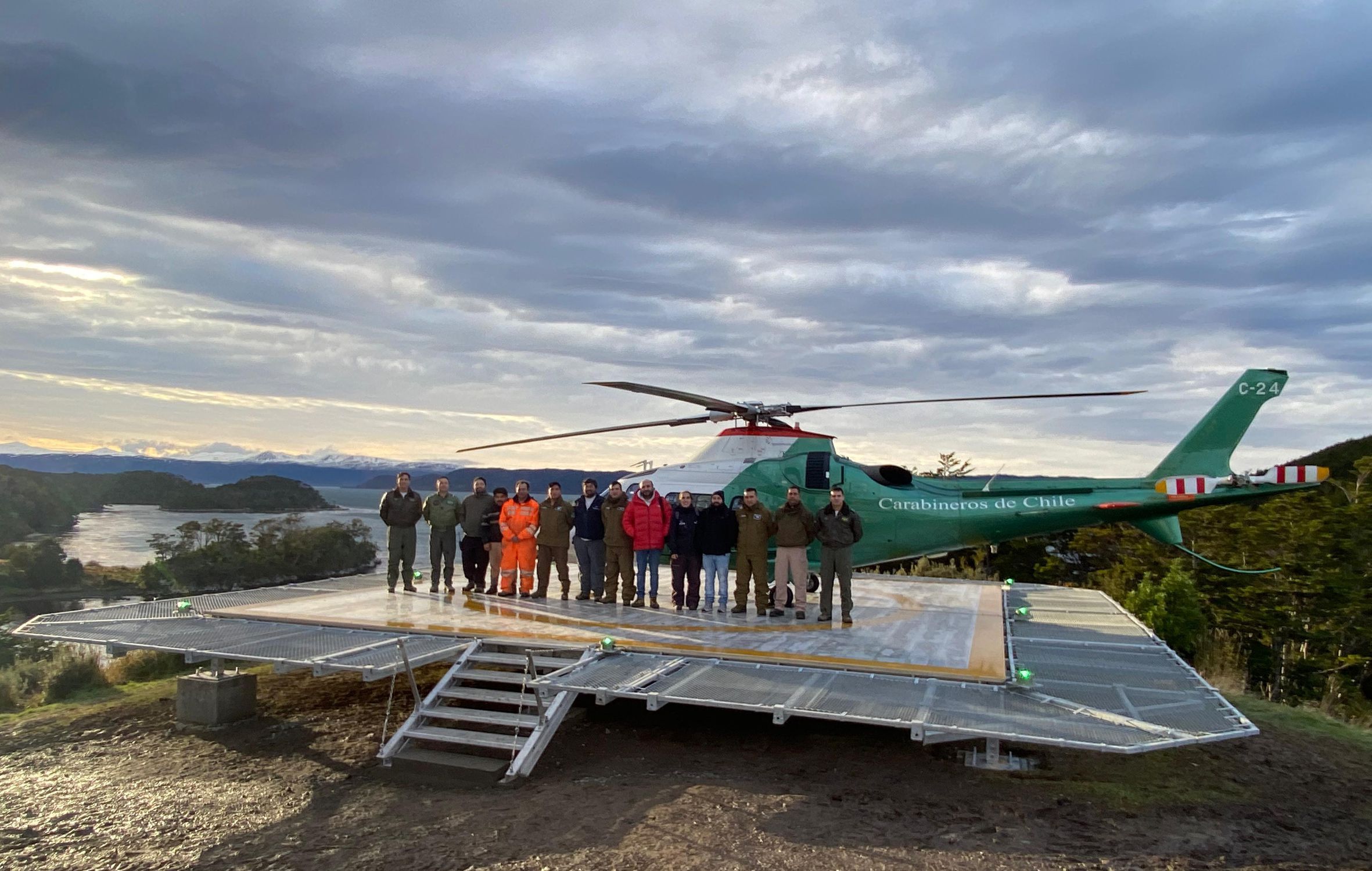 Héliport offshore - Portapad - FEC Heliports Equipment - mobile / en ...