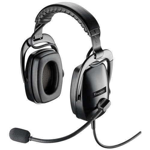 Casque d'aviation pour avion - SHR 2083-01 - PLANTRONICS, INC. - pour ...