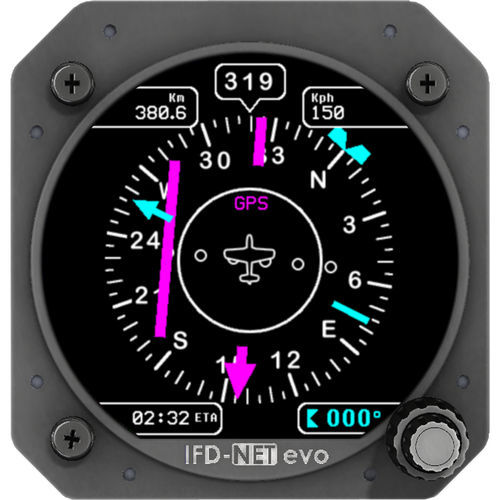 MFD pour avion - EVO NAV - M.A.V. AVIONIC SRL