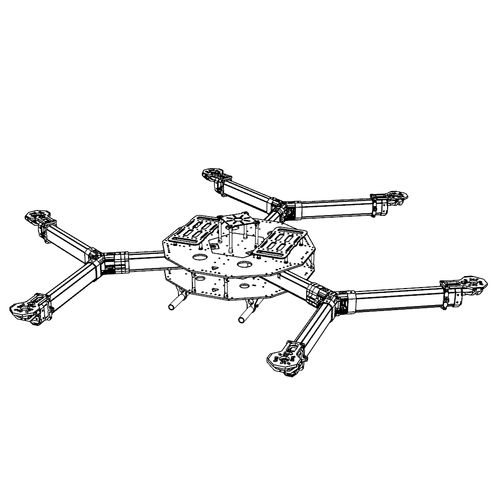 Châssis pour drone - Hexa - Gryphon Dynamics