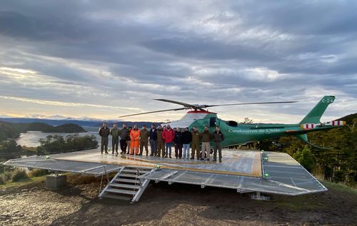Héliport offshore - Portapad - FEC Heliports Equipment - mobile / en ...