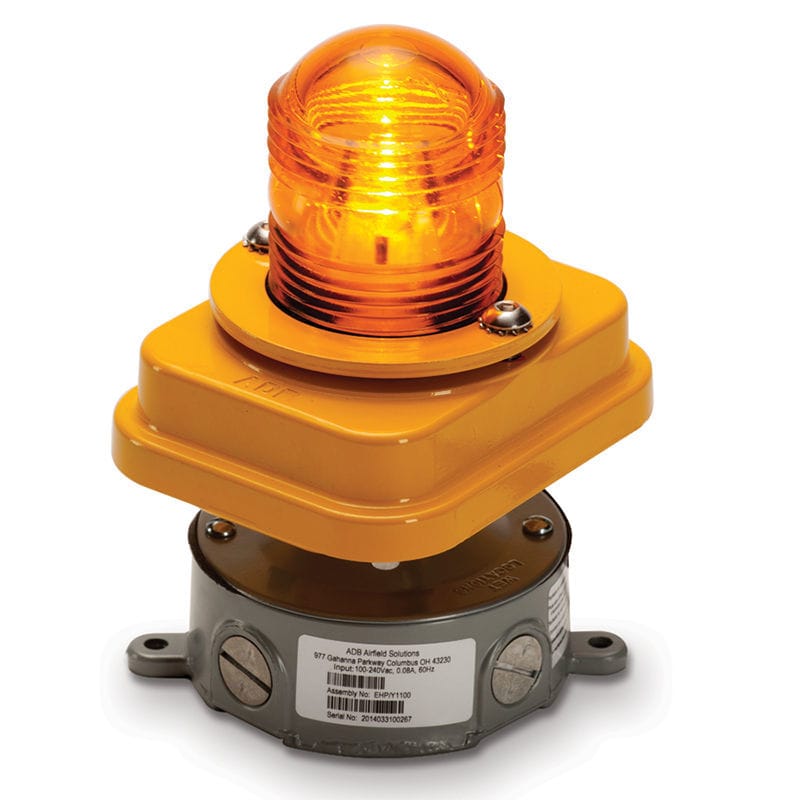 Taxiway light - EHP-L - ADB SAFEGATE - for helicopter / LED / green