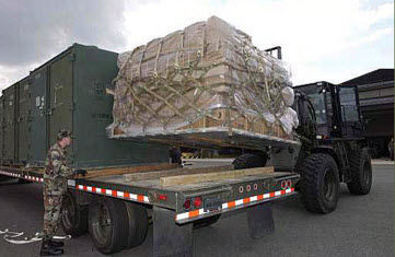 Freight pallet - PMC - AERO NET - for air cargo