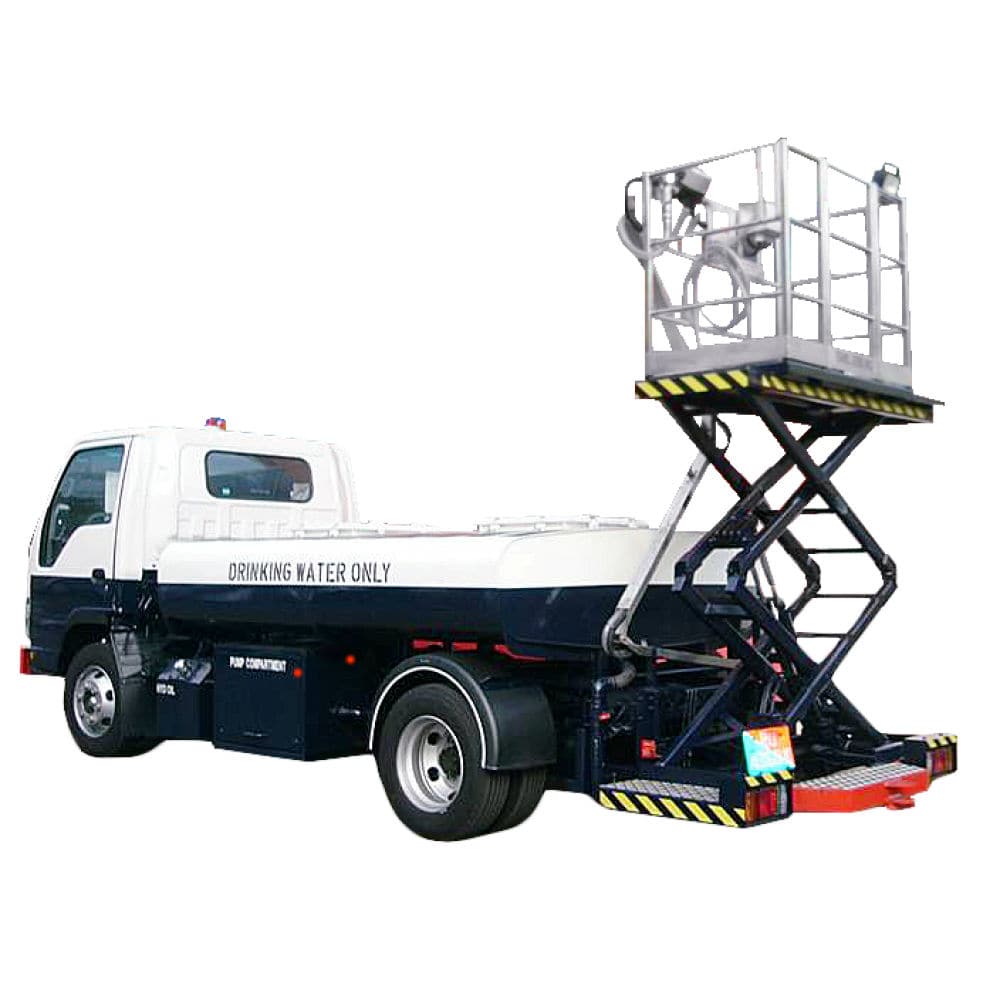 Self-propelled potable water truck - AEROMOBILES PTE LTD - with flow ...