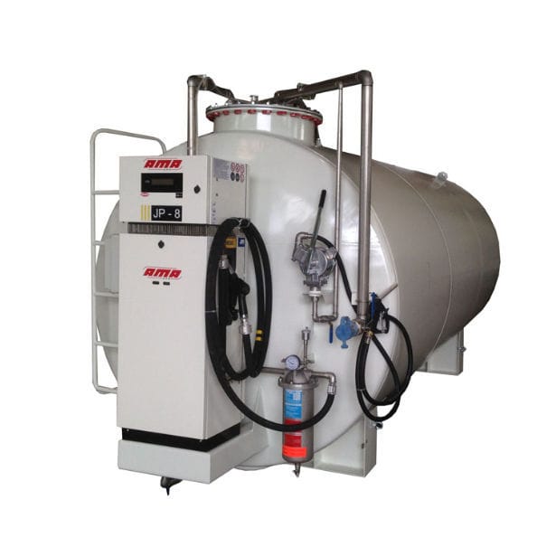 Fuel tank - AST R - AMA S.P.A. - rigid / for airport / self-supporting