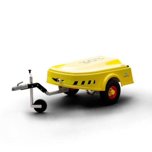 Vehicle-mount runway friction tester - T-5 - ASFT - towed