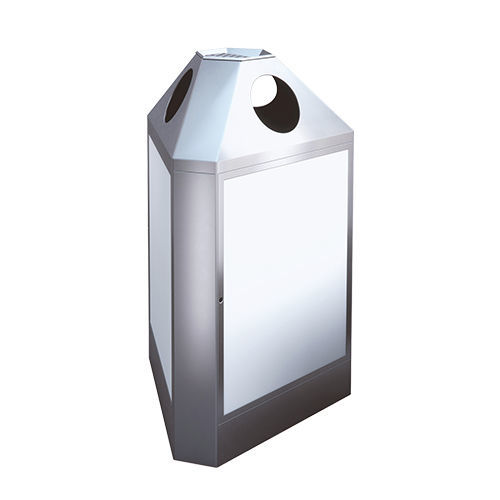 Airport waste bin - B1B3 - AUWEKO GMBH - floor-mounted / with built-in ...