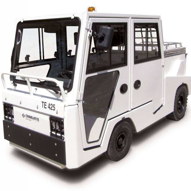 Towing tractor - TE425 - CHARLATTE MANUTENTION - for luggage trolleys ...