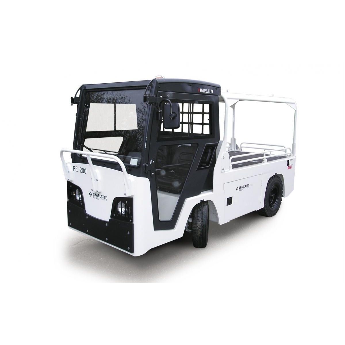 Towing tractor - PE200 - CHARLATTE MANUTENTION - for luggage trolleys ...