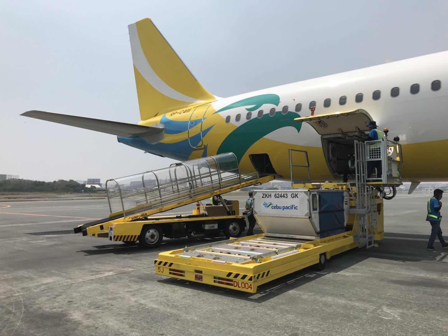 Scissor high loader - LAM 3500 DP/8 - CIMC AIR MARREL SAS - freight ...