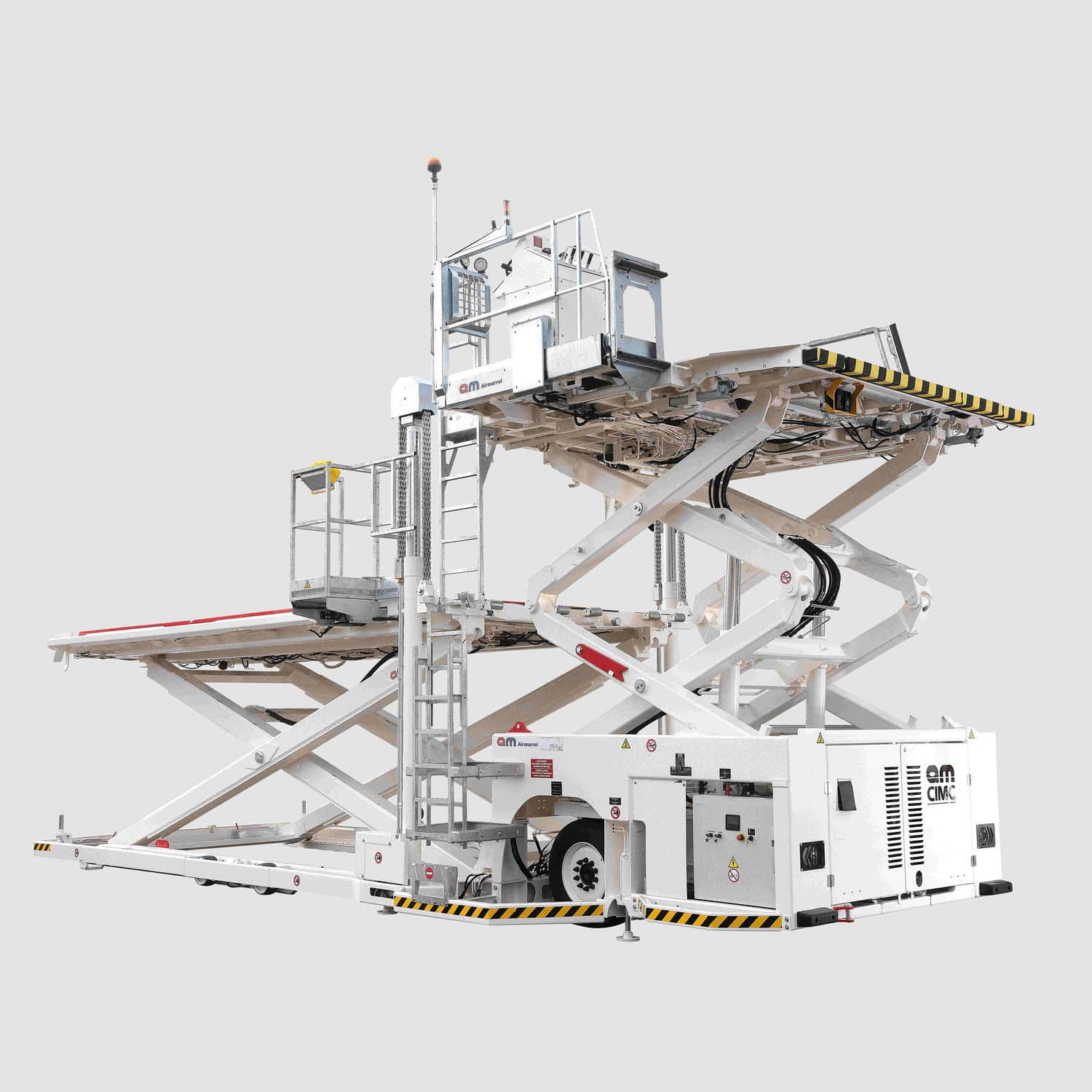 Scissor high loader - E-LAM 7000 DP - CIMC AIR MARREL SAS - freight ...
