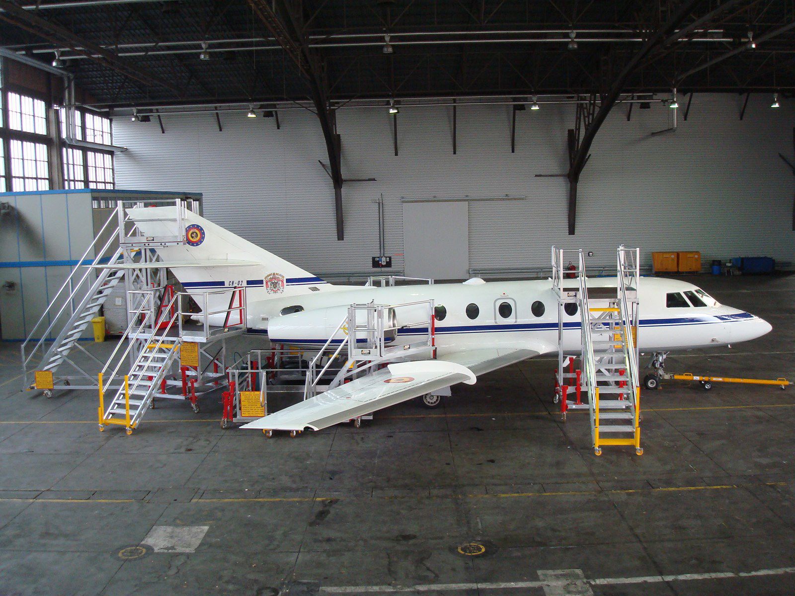 Fuselage access platform - CUSTERS HYDRAULICA BV - movable