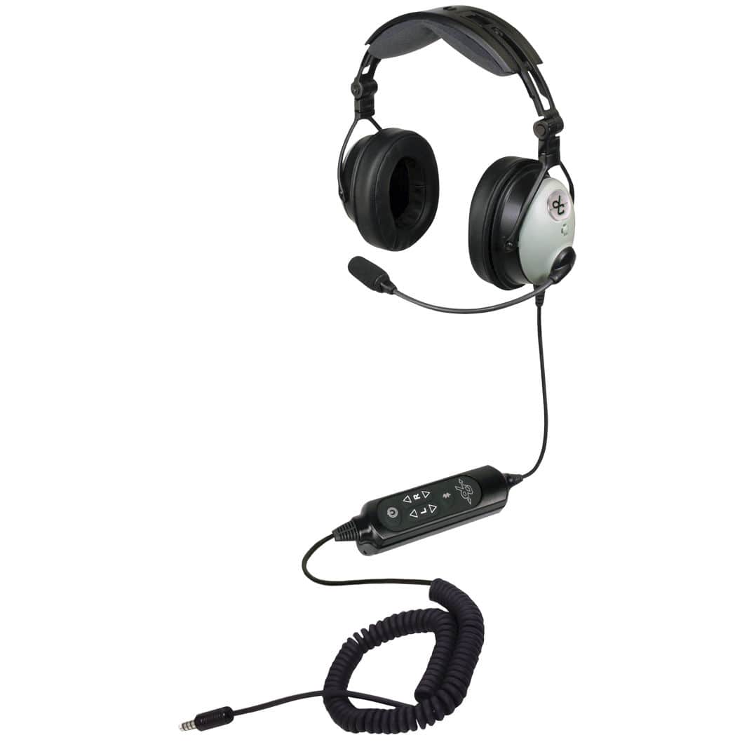 Helicopter headset - DC ONE-XH - DAVID CLARK COMPANY INC. - for pilot ...