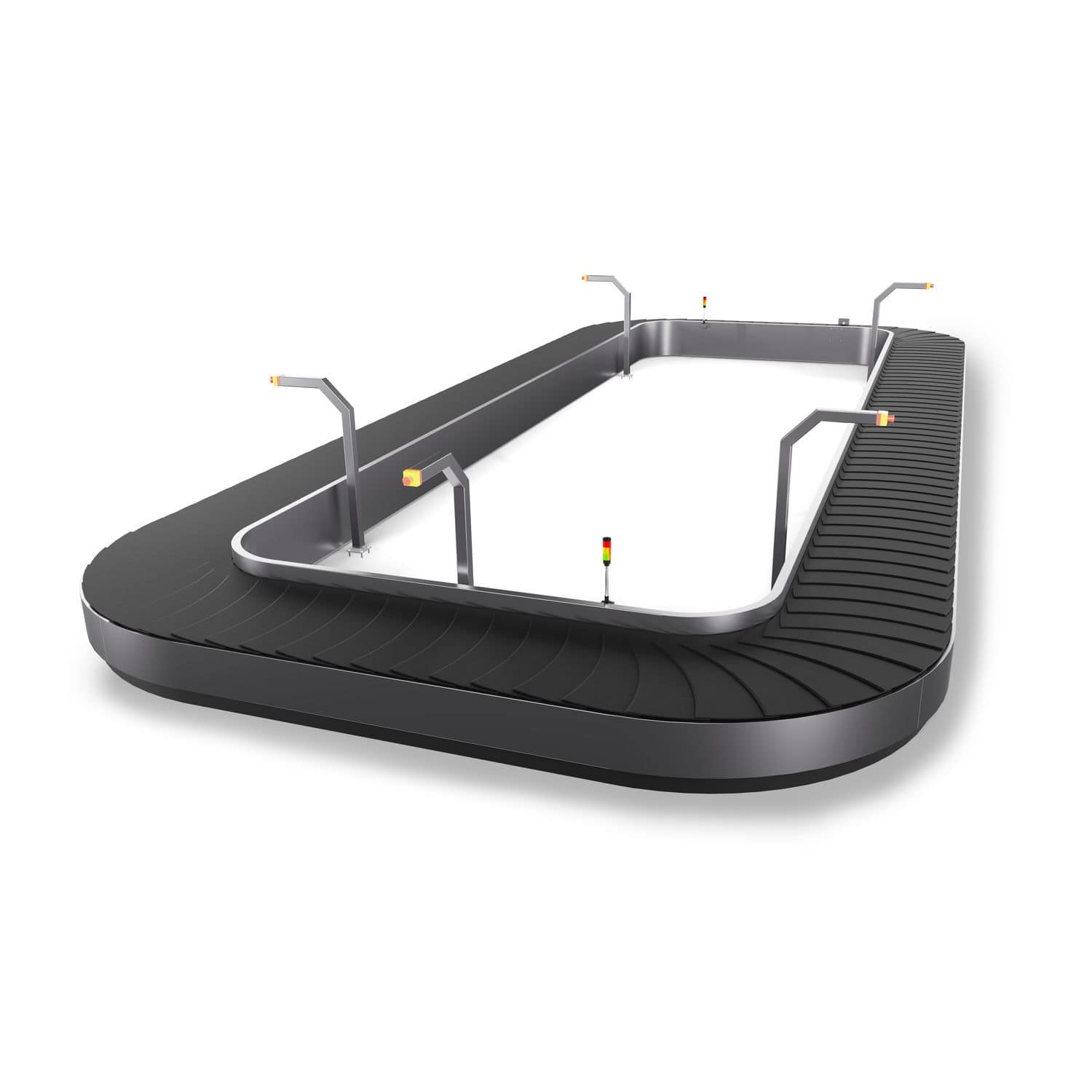 Horizontal baggage carousel - DIMARK S.A.