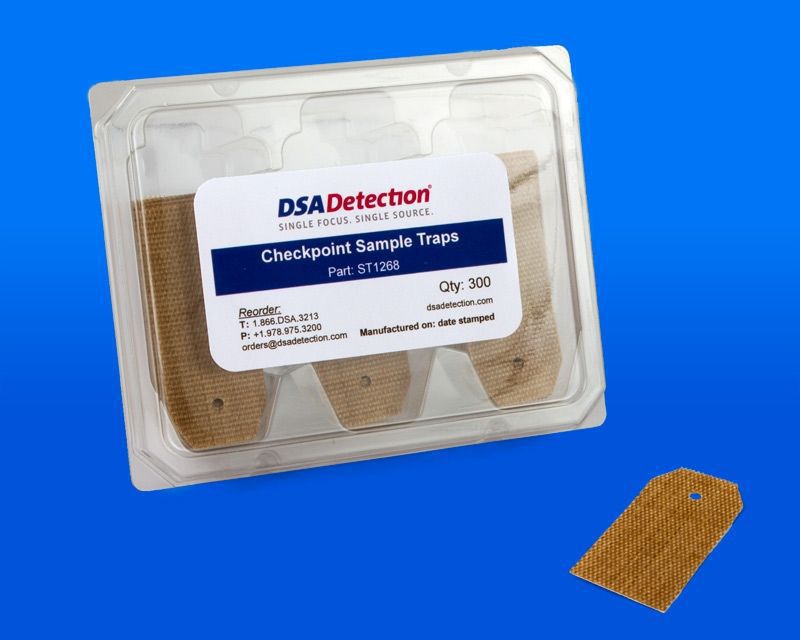Explosives trace detection kit - B220 Checkpoint Sample Traps - DSA ...