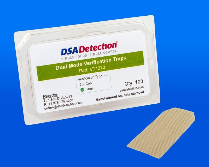 Explosives trace detection kit - 100ct - DSA DETECTION LLC - for airport