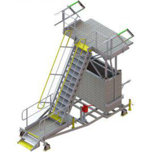 Runway stepladder - FORTAL - maintenance / for airplane