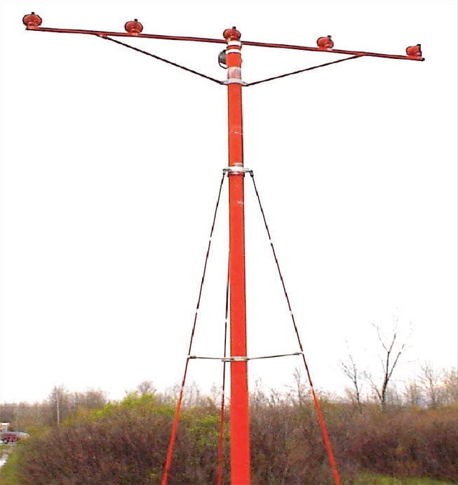 Lighting mast - MG30-40 - JAQUITH INDUSTRIES INC. - for airport