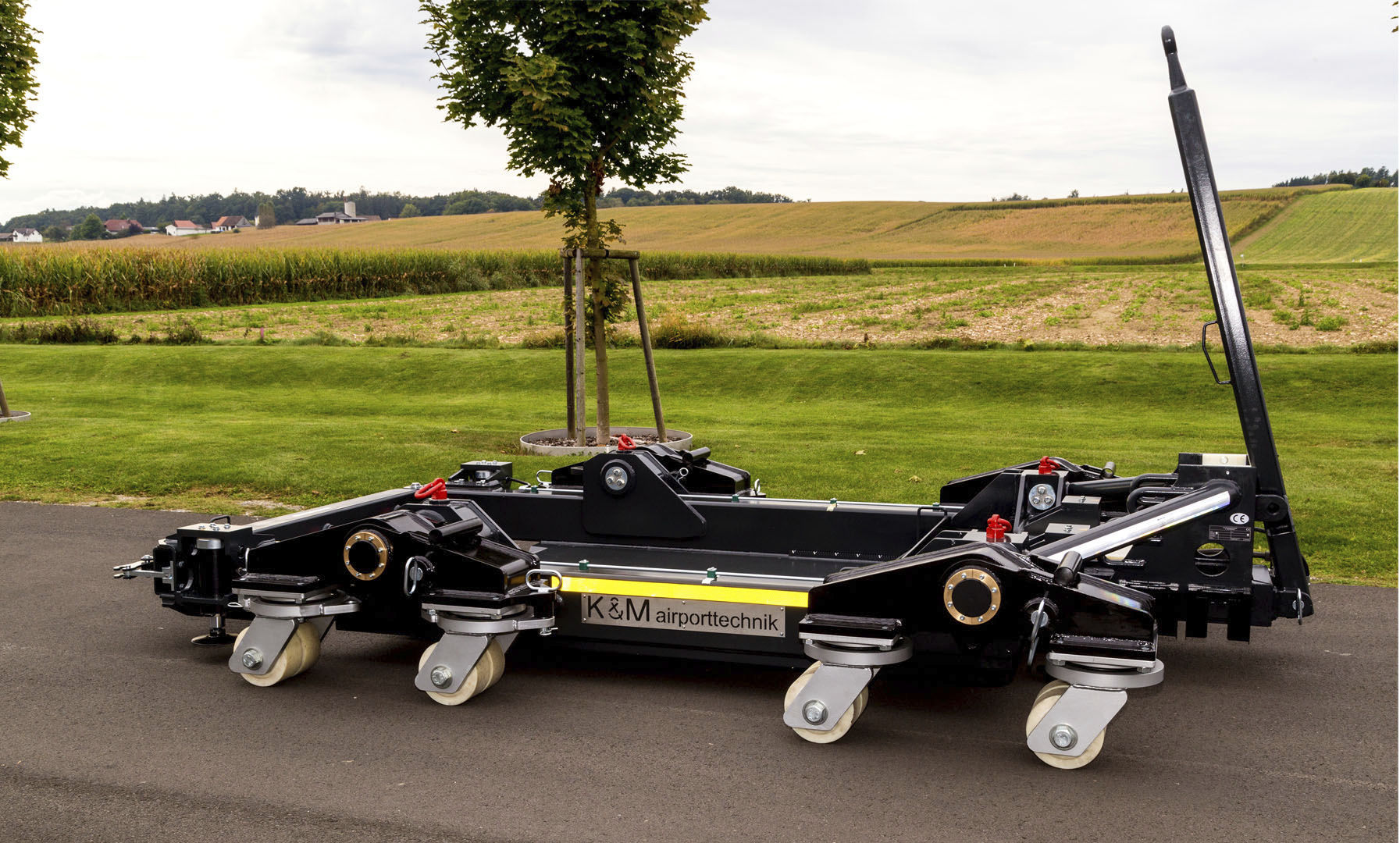 Recovery dolly - RD45 - K&M AIRPORTTECHNIK - 4-axle / for airport / for ...