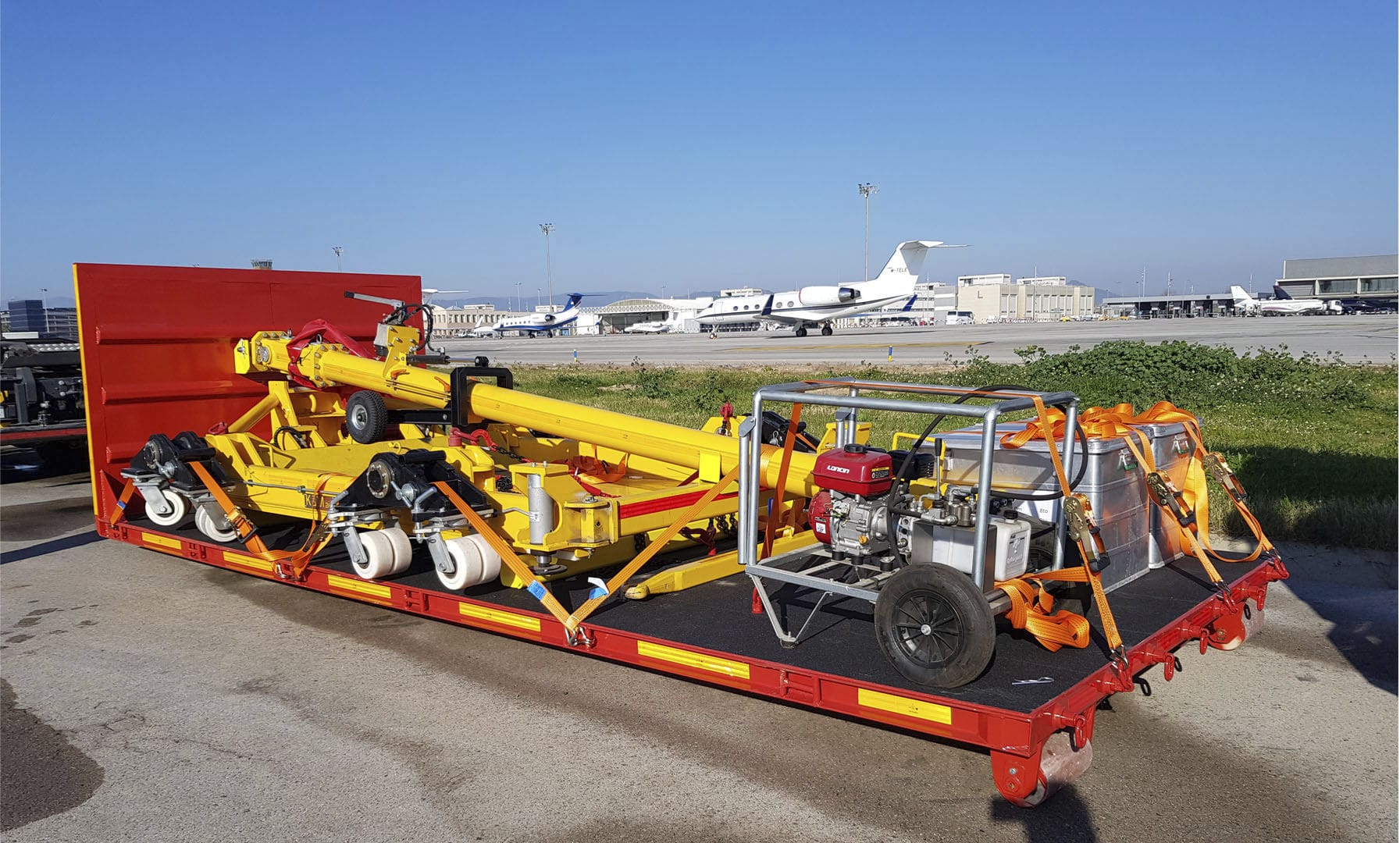Heavy load transporter - TRP - K&M AIRPORTTECHNIK - for airport