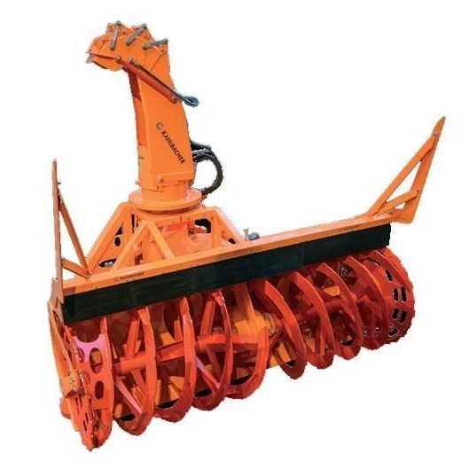 Truck-mounted snow blower - KFS 1050 series - KAHLBACHER MACHINERY GMBH ...
