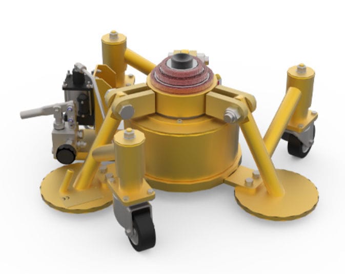 Helicopter jack - H - LANGA INDUSTRIAL - hydraulic / tripod