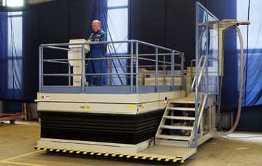 Fuselage access platform - LAWECO MASCHINEN- UND APPARATEBAU GMBH - fixed