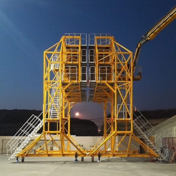 Tail docking system - MAKRO AERO - fuselage / nose / movable