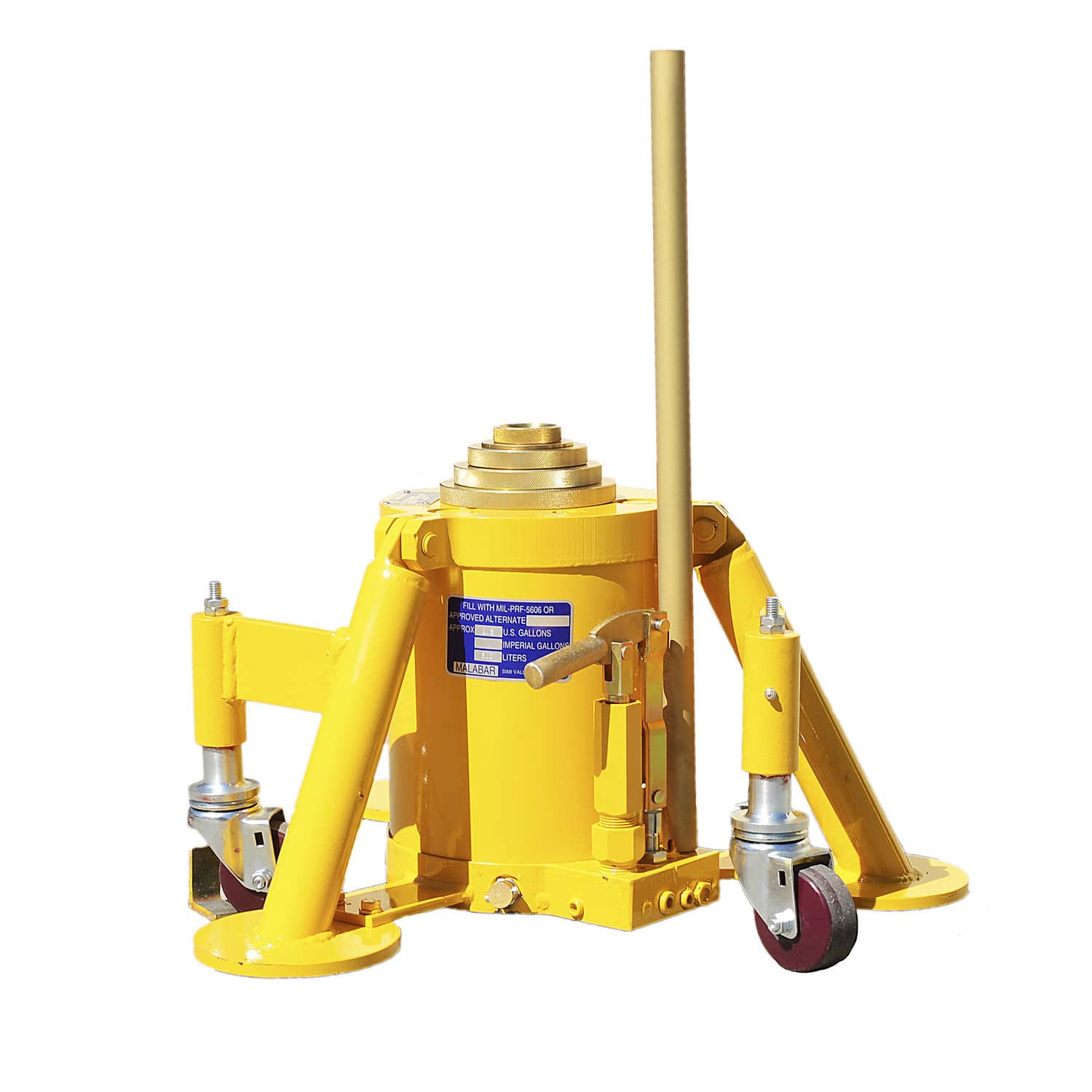 Aircraft jack - 12314S - MALABAR INTERNATIONAL USA - hydraulic / single ...