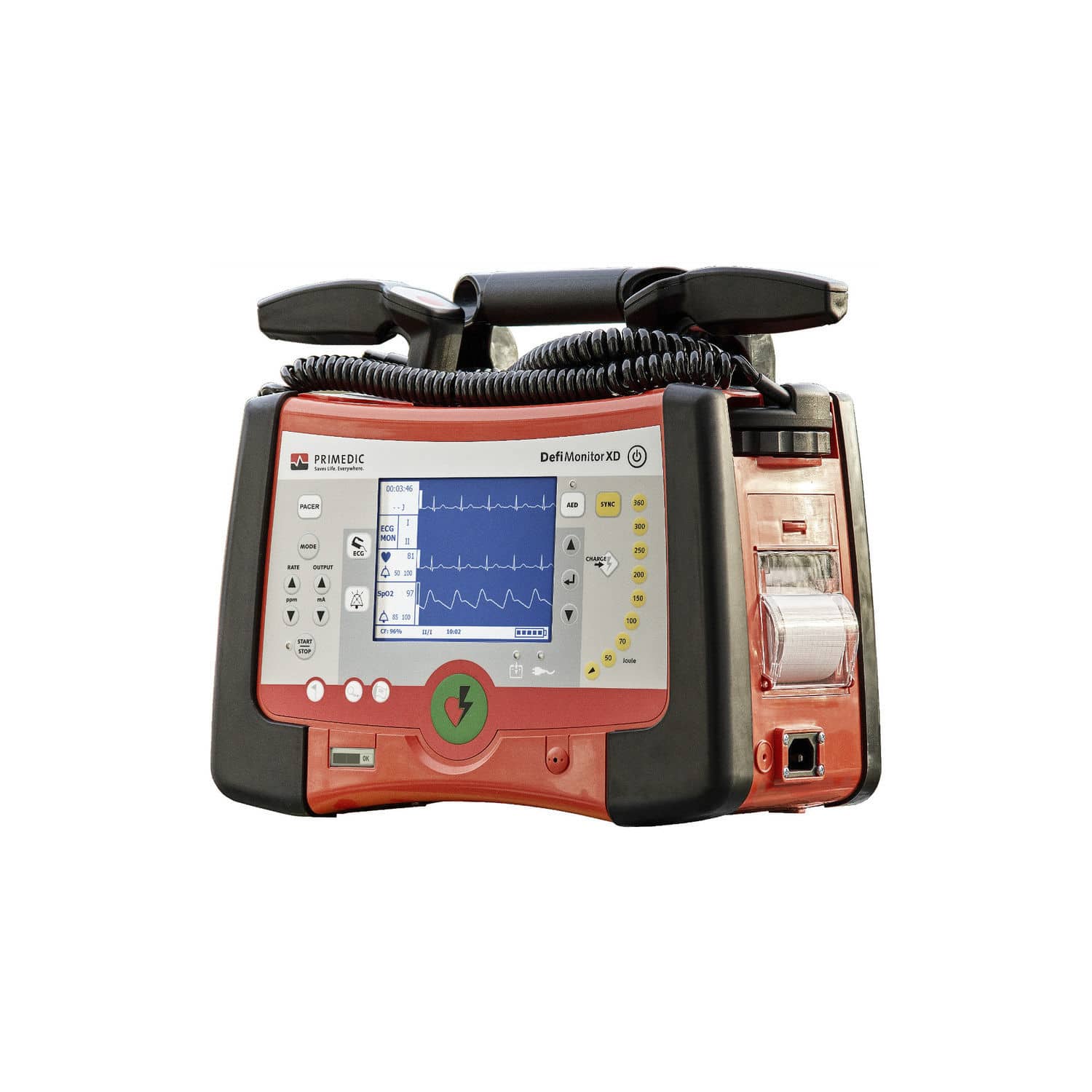 Automatic defibrillator - DefiMonitor XD - Primedic - manual ...