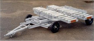 Container dolly - 1231-04 - PINON SAS - for ULD / LD3 / LD2