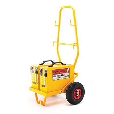 Mobile ground power unit - 1500/40 Twin - POWERVAMP LTD - for aircraft ...
